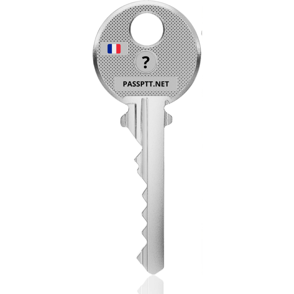 PASS PTT | Clé Pass PTT T10 F10 Boîte aux Lettres