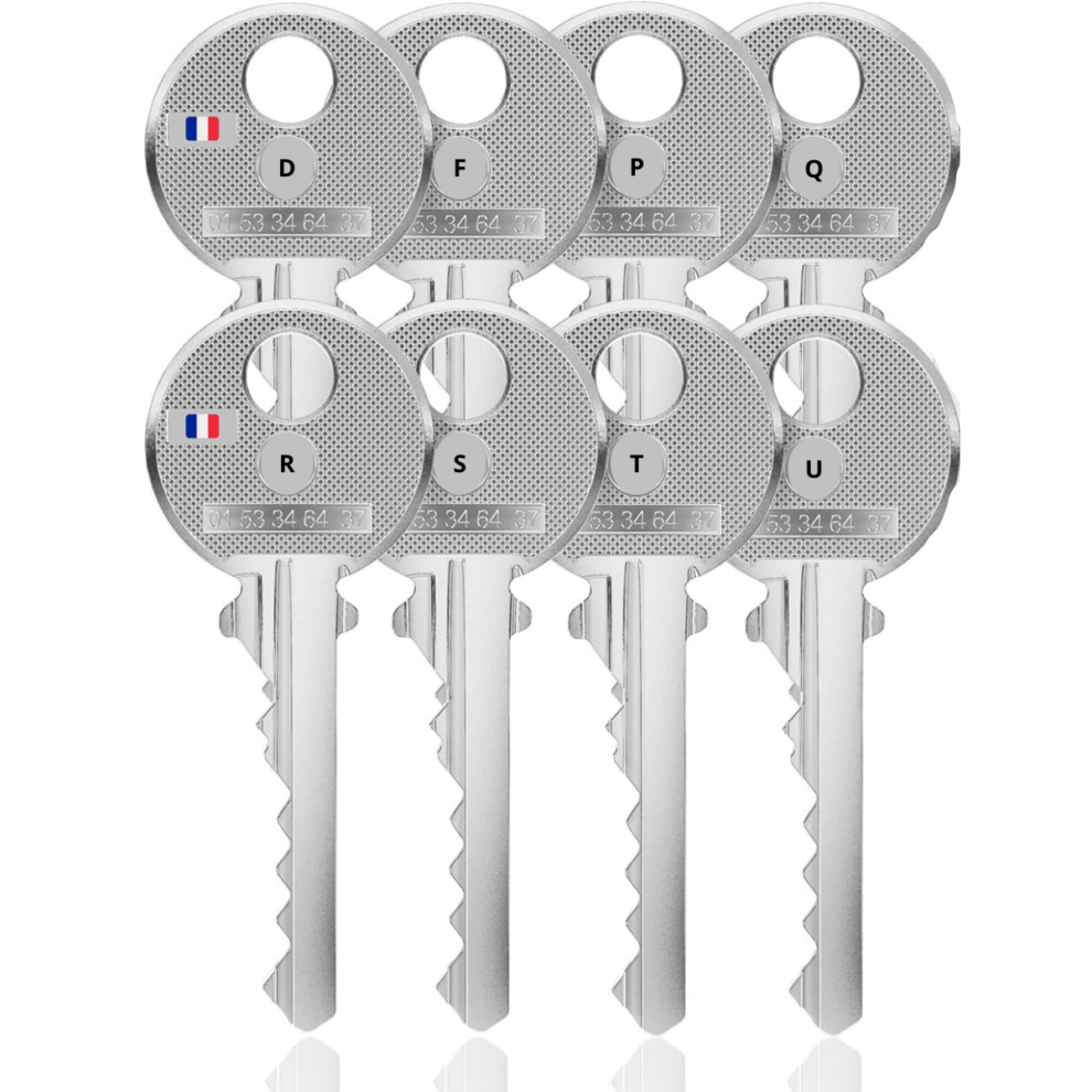 PASS PTT | Clé Pass PTT T10 F10 Boîte aux Lettres